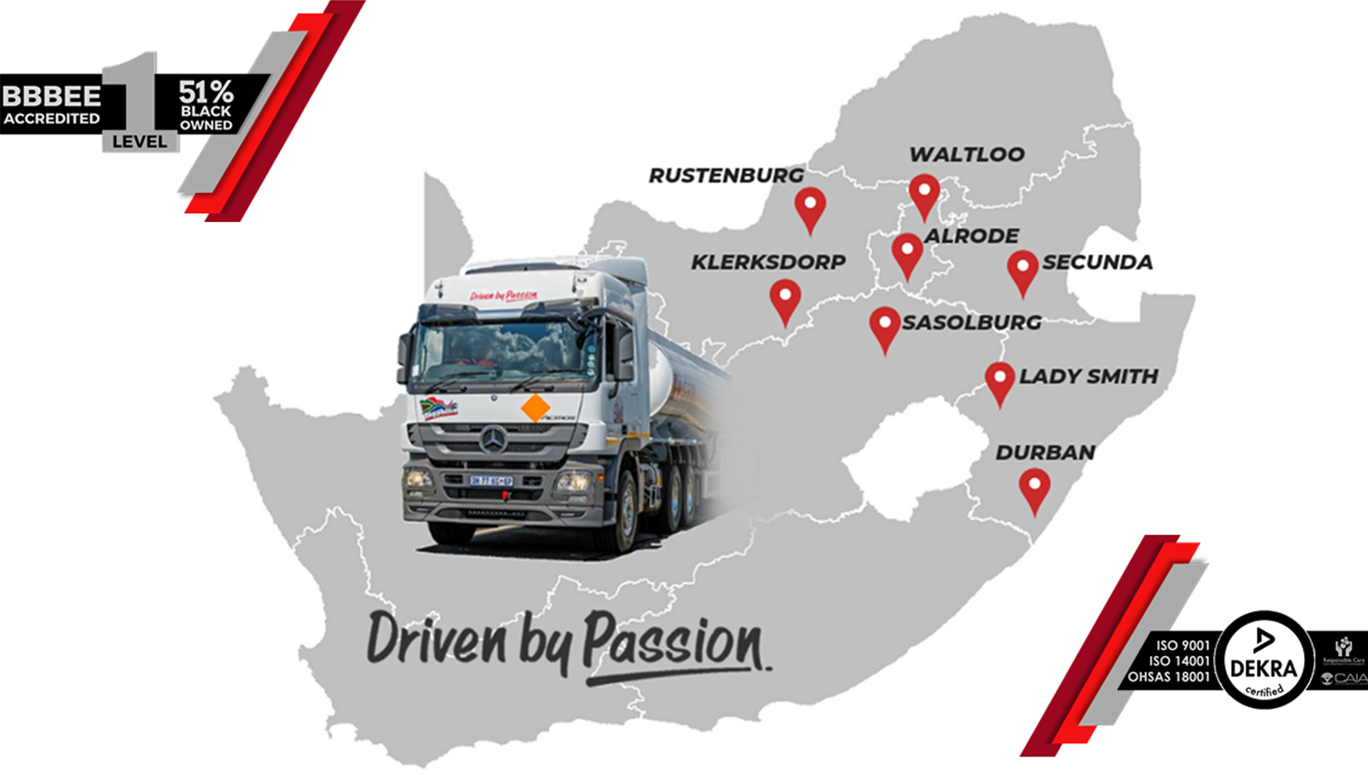 Our Footprint - Reef Tankers